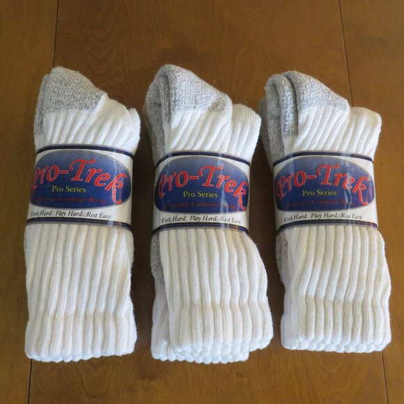 Pro-Trek | Underwear & Socks | Mens Protek Cushion Crew Socks 6 Pairs ...